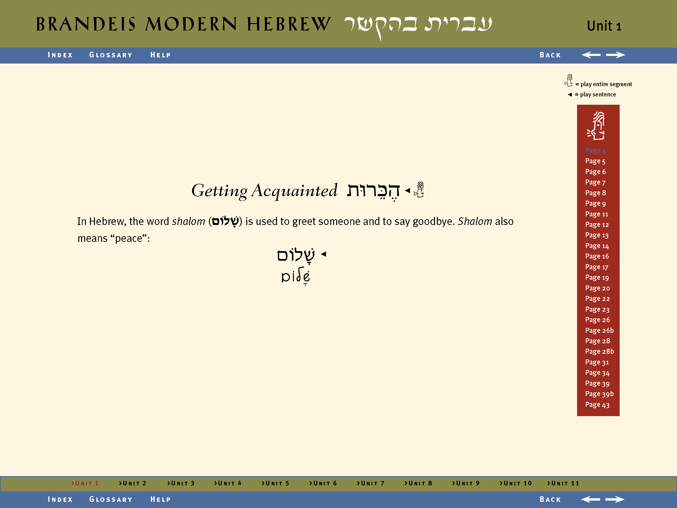 Unit 1 - Getting Aquainted